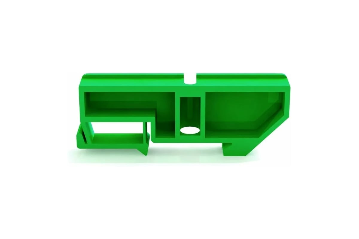 Изолятор для нулевой шины GREENEL на DIN-рейку ЗЕЛЕНЫЙ GE60021-10 ...