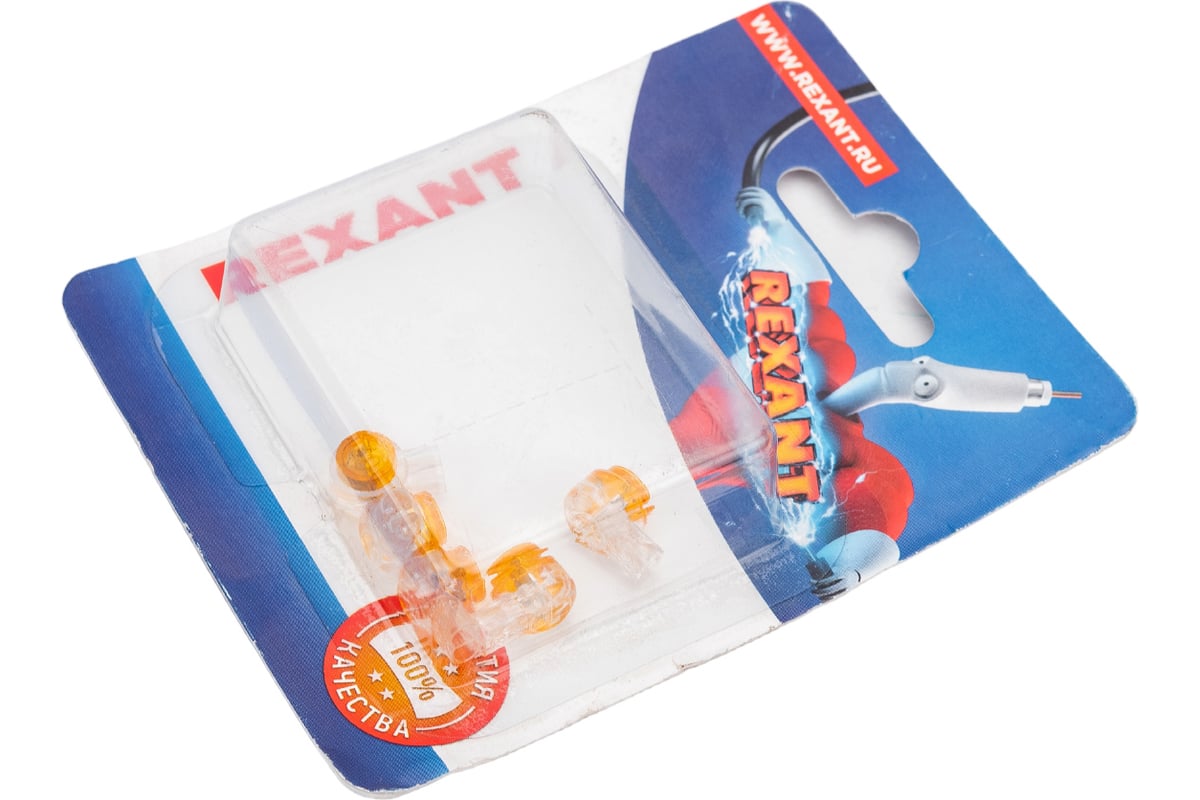 Изолированный соединитель проводов типа скотчлок REXANT d=0,4-0,7 мм, 5 ...