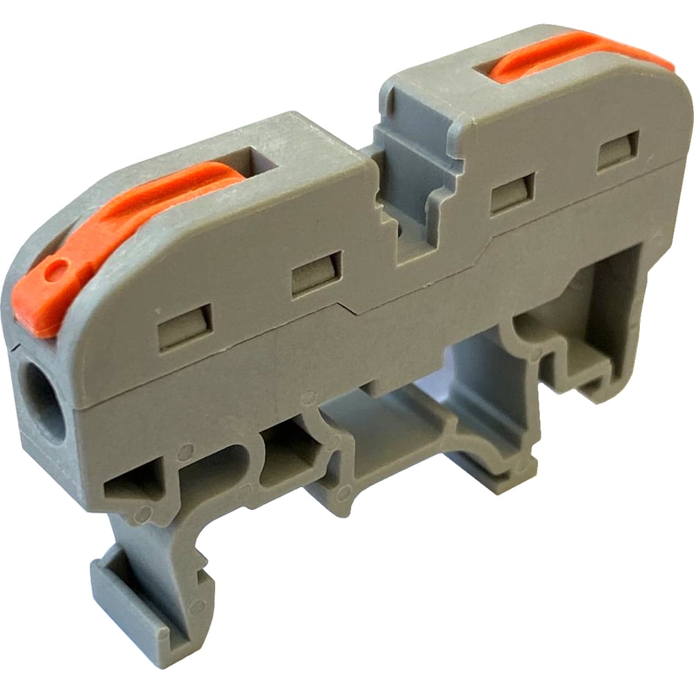 Монтажные проходные клеммы MasterProf СК, 1 проводные, 0,08-4 мм2, с креплением на DIN рейку, 10 ...