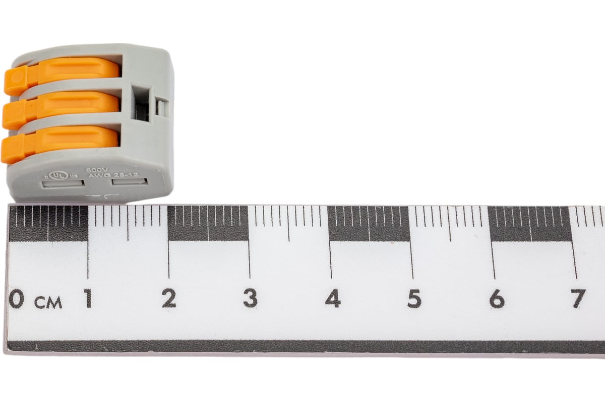 Строительно-монтажная клемма (СМК) ЭРА NO-222-23 модель 413, с рычагом ...