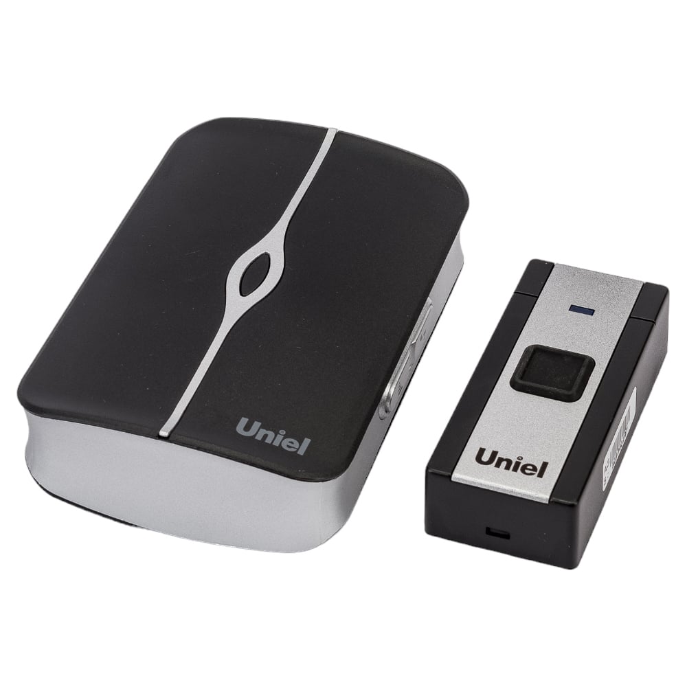 Беспроводной звонок Uniel UDB-015W-R1T1-36S-100M-WH/BL 36 мелодий UL ...