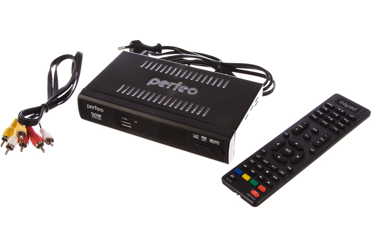Приставка Perfeo DVB-T2/C LEADER 30010911 - выгодная цена, отзывы ...