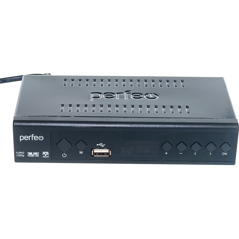 Приставка Perfeo DVB-T2/C STYLE для цифрового TV 30010913 - выгодная цена, отзывы ...