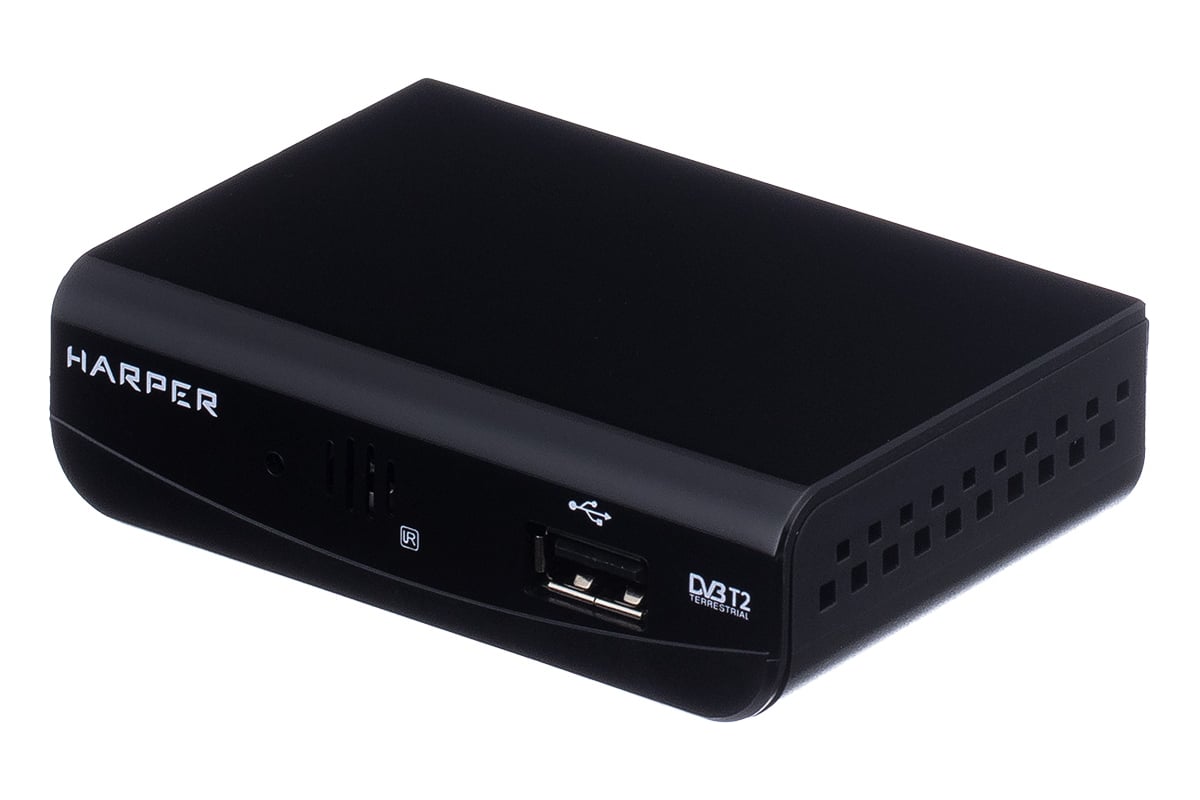 Цифровой телевизионный приемник HARPER DVB-T2 HDT2-1030 H00002392 ...