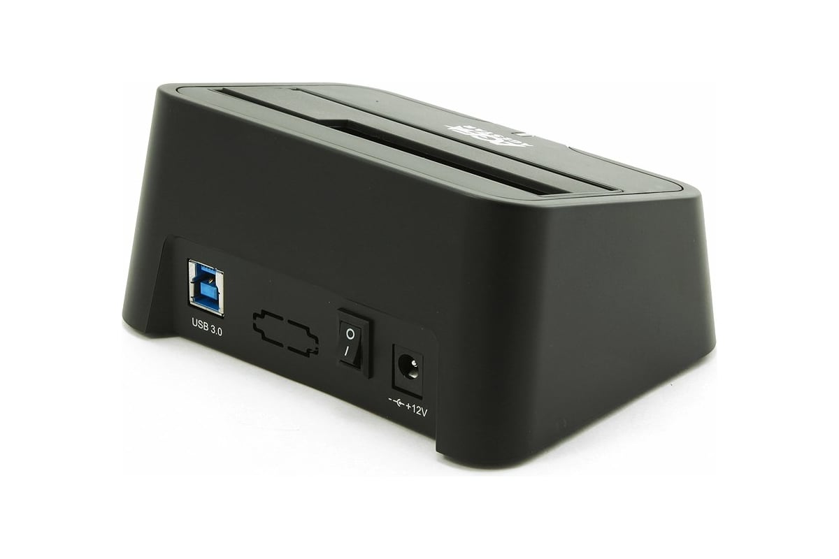 Докстанция AgeStar USB 3.0 2,5"/3,5" SATA HDD, пластик, BackUp, черный ...