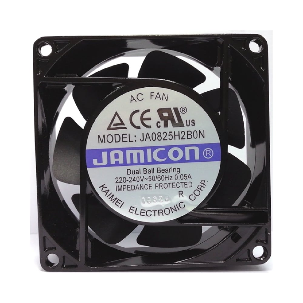 Вентилятор JAMICON JA0825H2B0N-T 80х80х25 230В С00034199 - выгодная ...