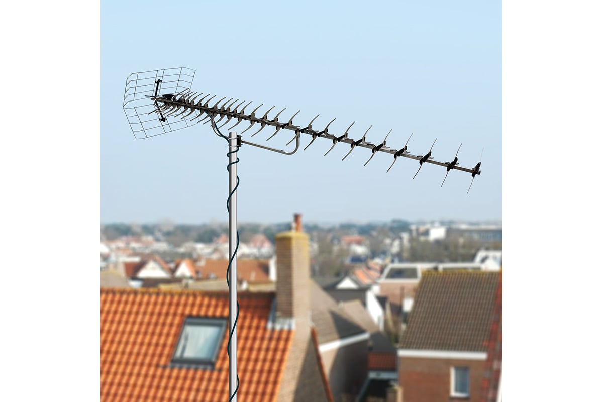 Наружная активная антенна для цифрового телевидения REXANT DVB-T2 RX ...