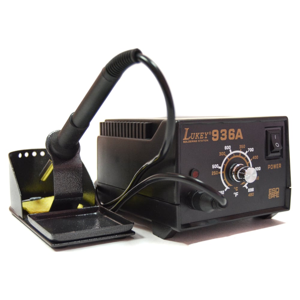 Паяльник с регулировкой температуры LUKEY 936A 4322 М0007586 - выгодная цена, отзывы ...