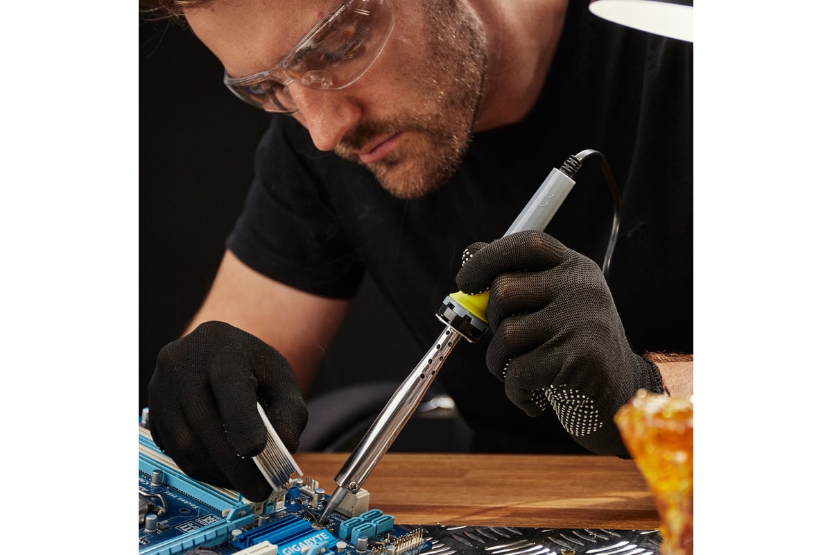 Паяльник с долговечным жалом REXANT, 220В 80Вт 12-0125 - выгодная цена ...