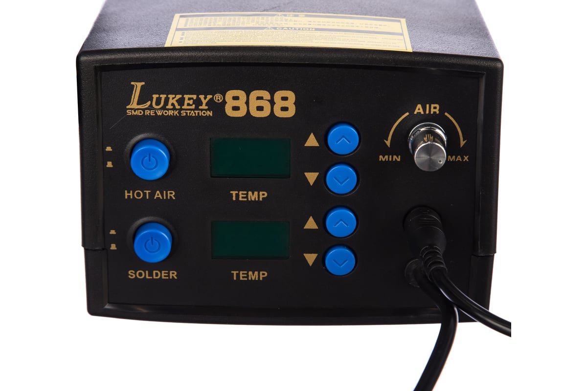 Паяльная станция LUKEY 868 6834 - выгодная цена, отзывы, характеристики ...