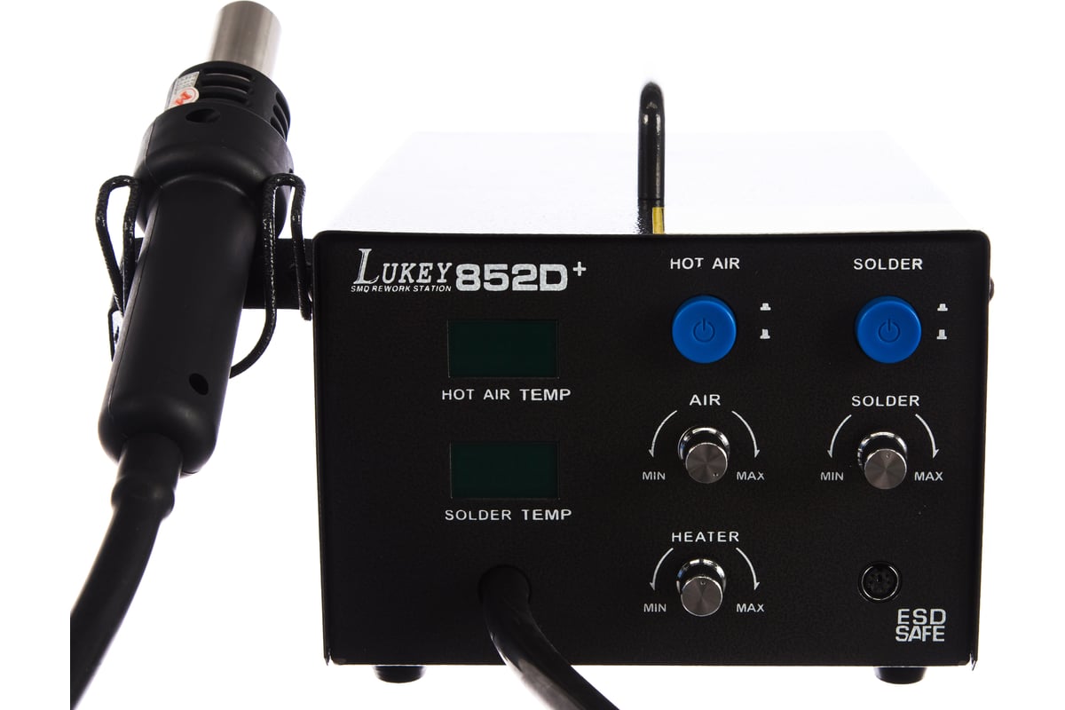 Компрессорная паяльная станция LUKEY 852D+ 2392 - выгодная цена, отзывы ...