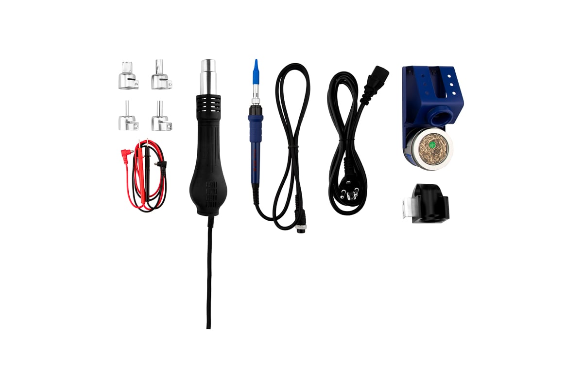 Паяльная станция REXANT R5000 12-0729 - выгодная цена, отзывы, характеристики, 1 видео, фото ...