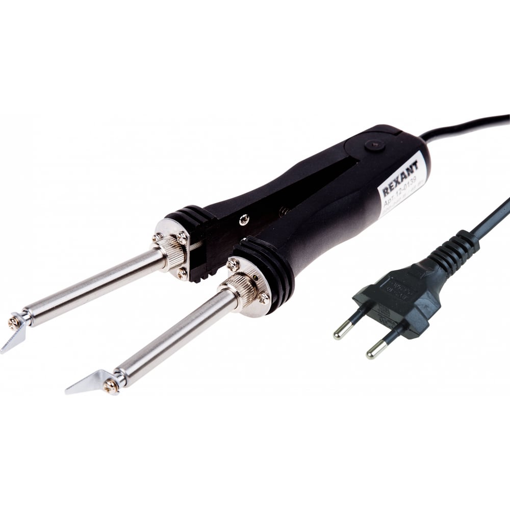 Паяльник-пинцет с керамическим нагревателем REXANT 220 В/48 Вт 12-0139 ...