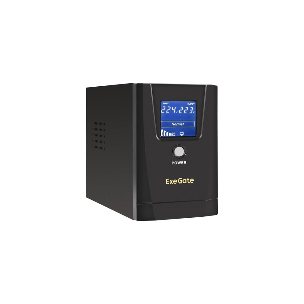 ИБП ExeGate Power Smart ULB-500.LCD.AVR.2SH 500VA 300W, LCD, AVR, 2 ...