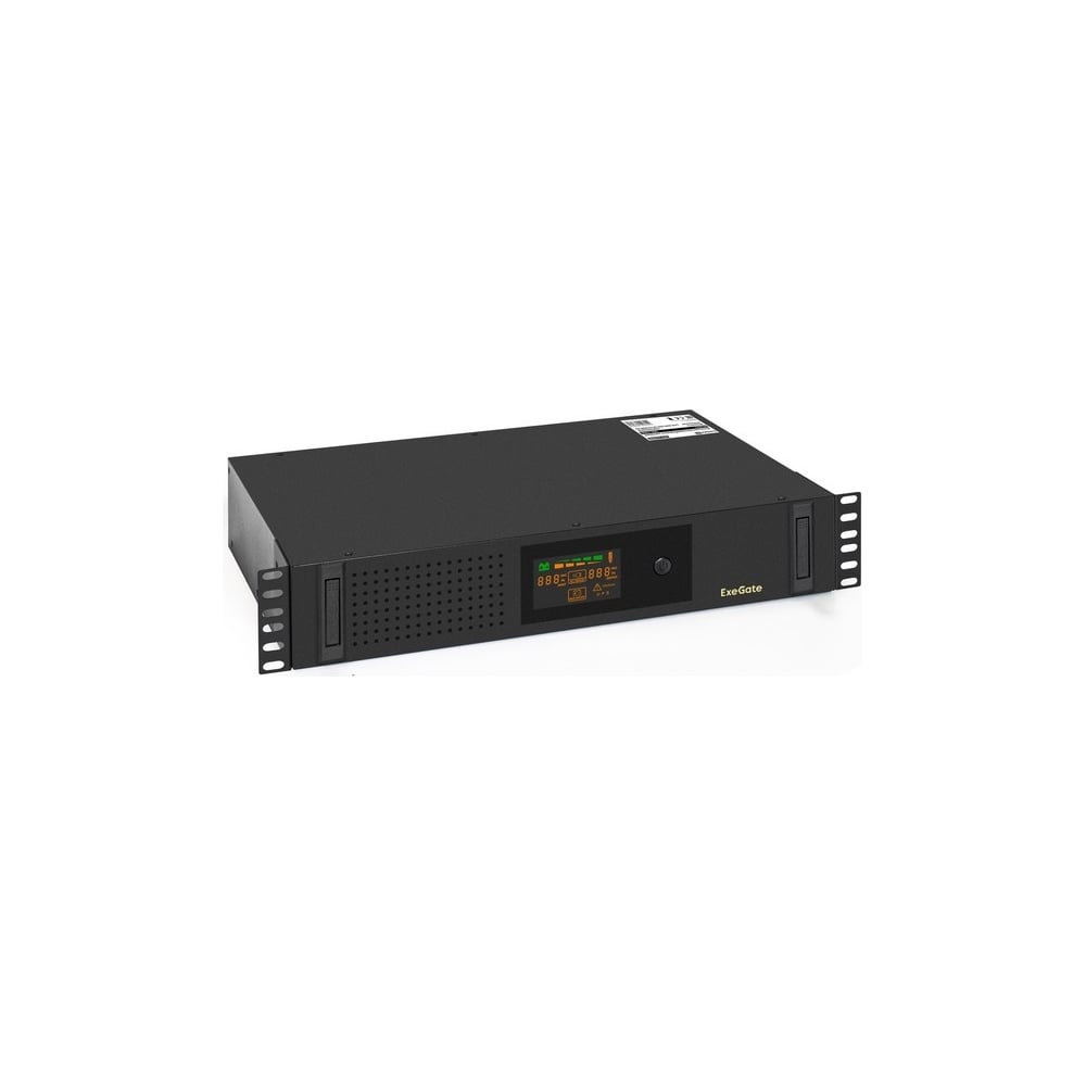 ИБП ExeGate ServerRM UNL-1000.LCD.AVR.2SH.3C13.USB.2U 1000VA 650W ...