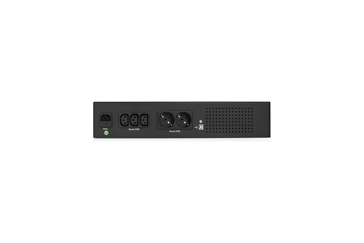 ИБП ExeGate ServerRM UNL-1000.LCD.AVR.2SH.3C13.USB.2U 1000VA 650W ...