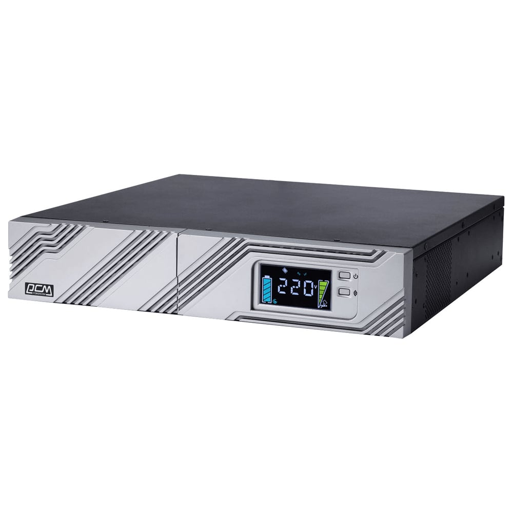 Источник бесперебойного питания Powercom Smart-UPS SMART RT, Line-Interactive, 1000VA/900W SRT ...