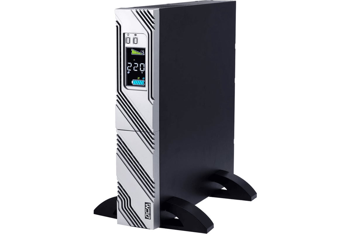 Источник бесперебойного питания Powercom Smart-UPS SMART RT, Line-Interactive, 2000VA/1800W SRT ...