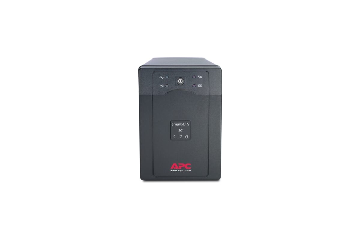 Источник бесперебойного питания APC Smart-UPS SC 420 VA DB-9 RS-232 ...