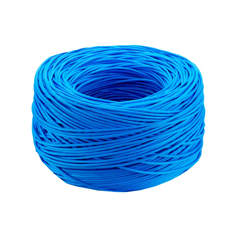 Кабель витая пара Ripo Utp 4 Cat6 23awg Cu Plus 100м Fluke Test ксвпв кат 6 4 2 Plus синий
