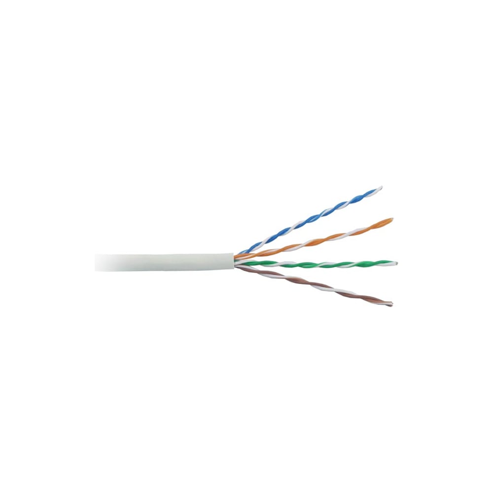 Кабель UTP LANMASTER 4 пары, Кат. 5e, белый, 305м в кат., LAN-5EUTP-WH - выгодная цена, отзывы ...