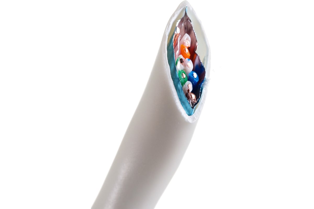 Кабель ЭРА витая пара F/UTP 4x2x24AWG Cat5e CU PVC 305 м SIMPLE ...