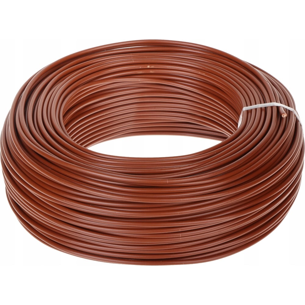 Провод автомобильный ПРОВОДНИК ПГВА 1x6 мм2, Коричневый, 10м ...