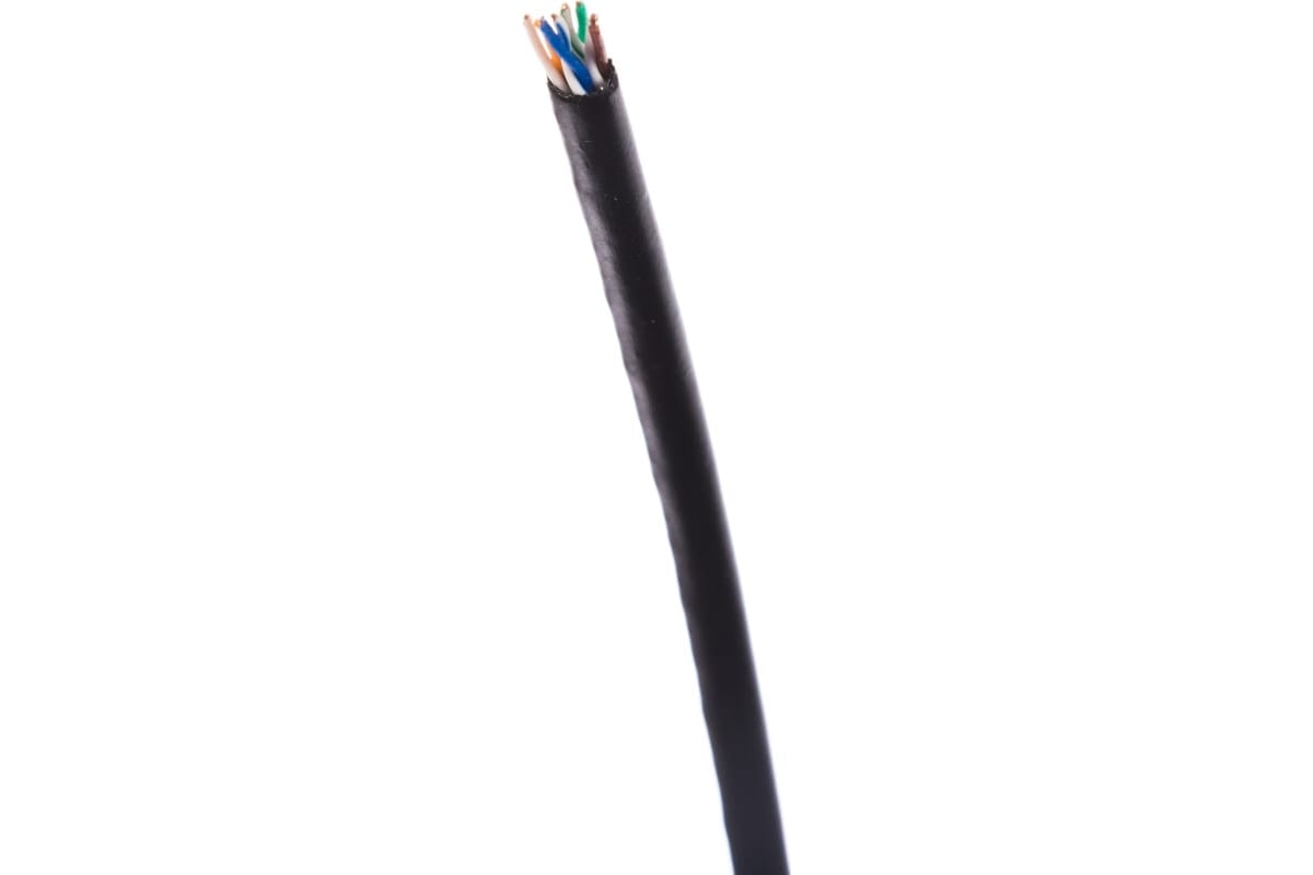 Витая пара TWIST 5е SkyNet Standard UTP 4x2x0.5 Cu наружный PE черный ...