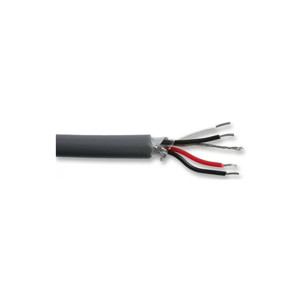 Кабель для интерфейса RS-232 Belden 9502.00U305, 2x2x24 AWG 0,61мм, F ...