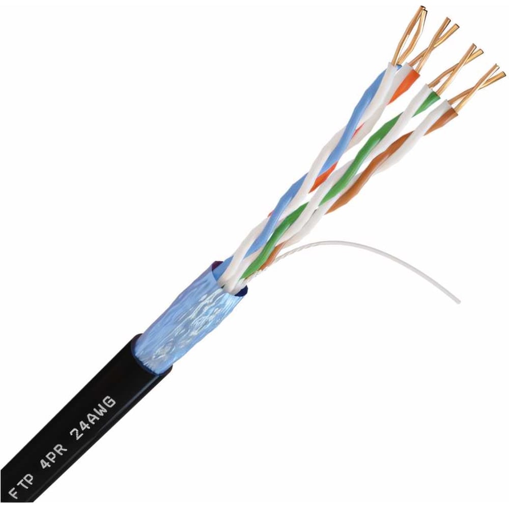 Кабель Netlink NL-CU FTP 4PR 24 AWG CAT5e 305м ВНЕШНИЙ УТ000002697 ...