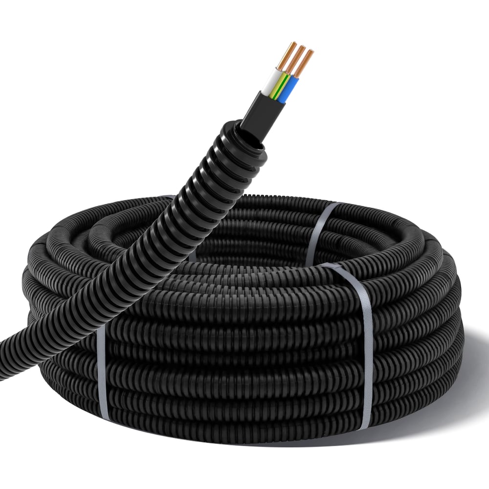 Кабель TDM ELECTRIC ВВГ-Пнг(А)-LS 3х1,5ок(N,PE)-0,66 ГОСТ в ...