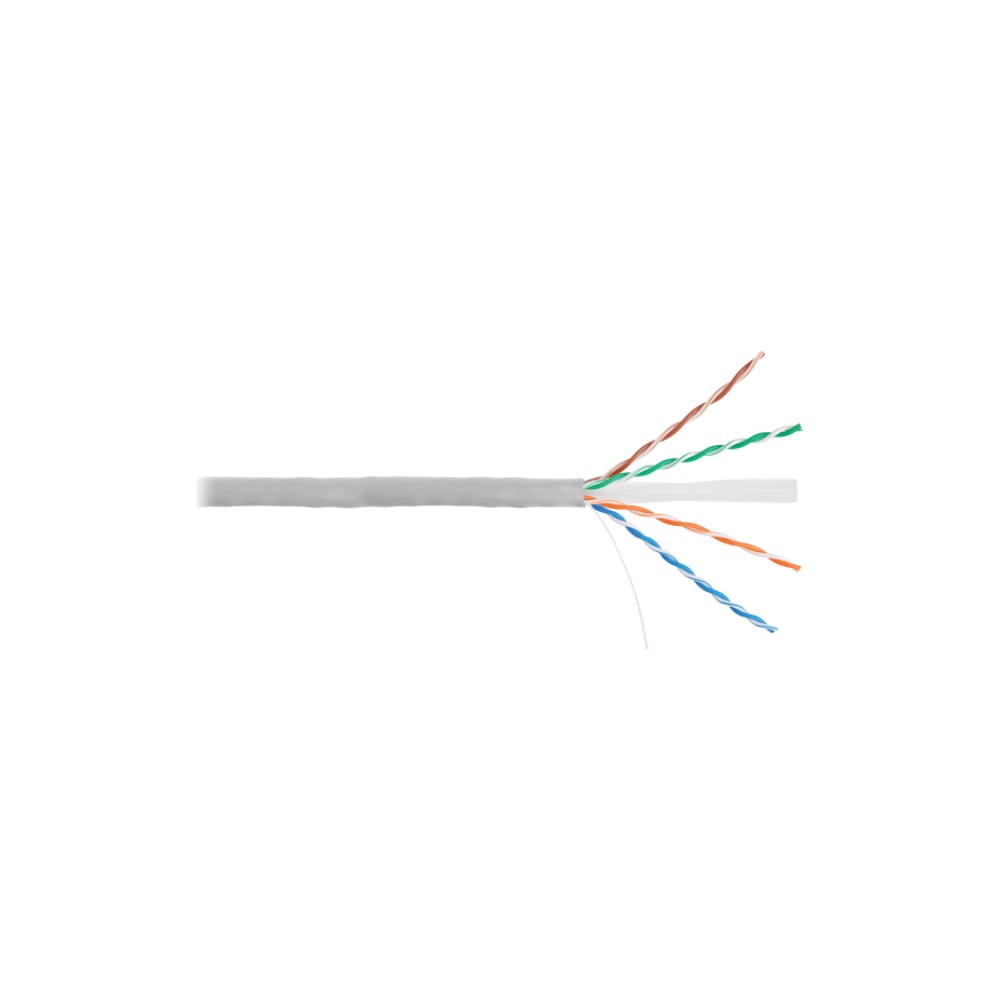 Кабель Netlan U Utp 4 пары категория 6 одножильный внутренний Pvc серый 305м Ec Uu004 6