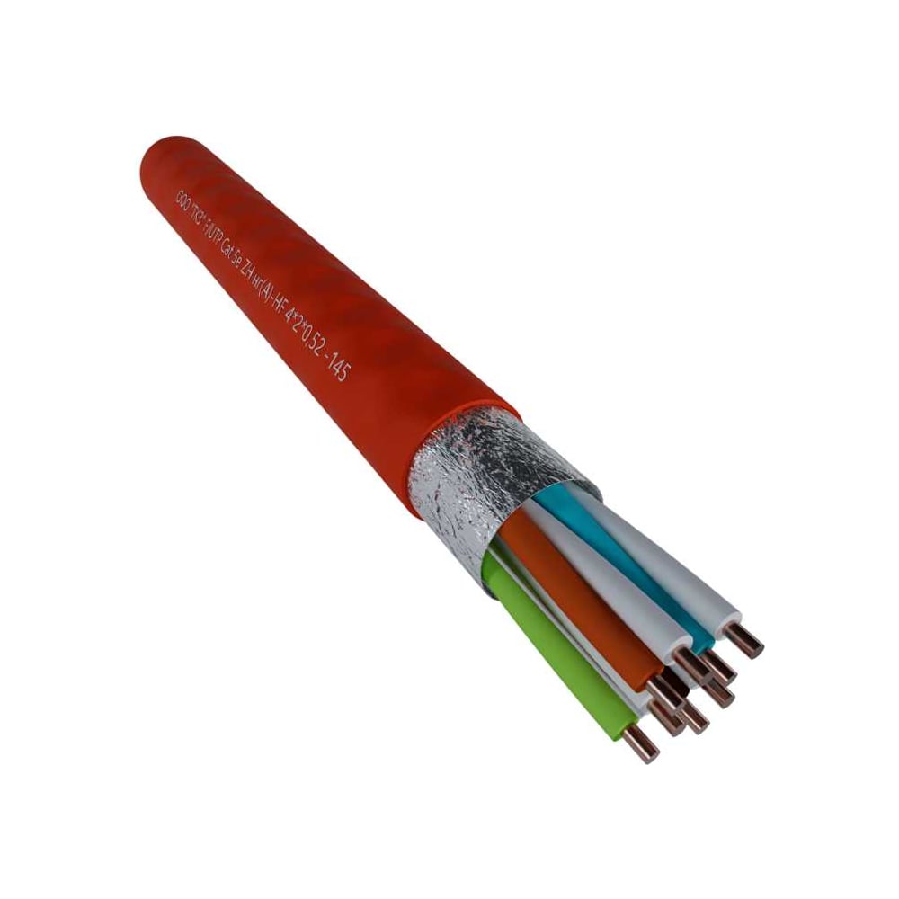 Кабель Фариаль F/UTP Cat 5e ZH нг(A)-HF 4x2х0,52 00-00000791 - выгодная цена, отзывы ...