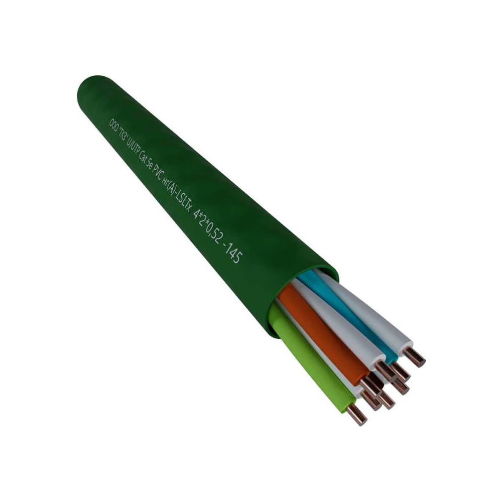 Кабель Фариаль U/UTP Cat 5e PVC нг(A)-LSLTx 4x2х0,52 00-00000914 - выгодная цена, отзывы ...