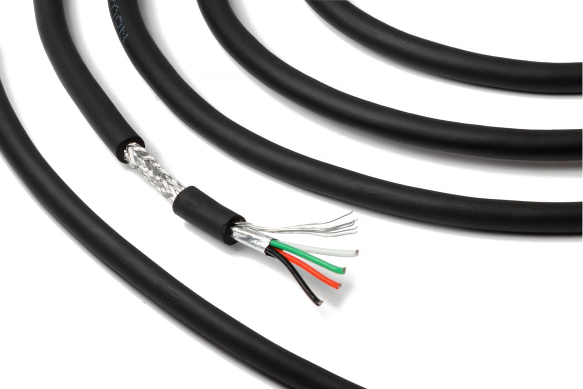 Цифровой DMX кабель Novacord 2x2х0,34 мм2, двойной экран, AWG22 ...
