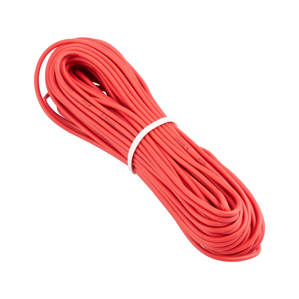 Автомобильный провод REXANT ПГВА/ПВАМ 1x0,50 мм красный, бухта 10 ...