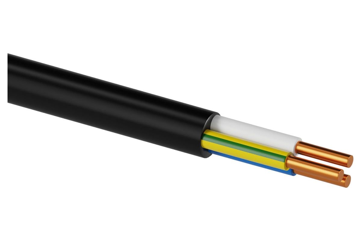 Кабель TDM ВВГнг(А)-LSLTx 3x1,5 ок(N, PE)-0,66 ГОСТ (100м) SQ0117-0233 - выгодная цена, отзывы ...
