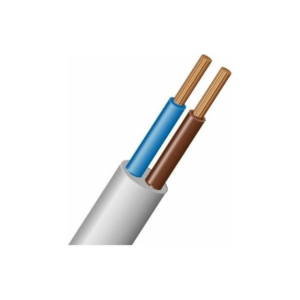 Провод ПВСн iTOK 2x0,75 ГОСТ белый 10 метров i-KPP-PVSN-2075-10-W ...