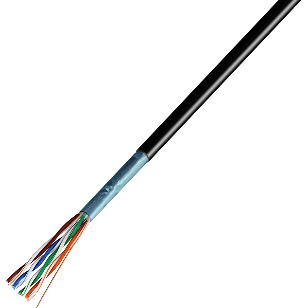 Кабель витая пара FTP REXANT CAT 5e, ZH нг(А)-HF, 4PR, 24AWG, OUTDOOR ...