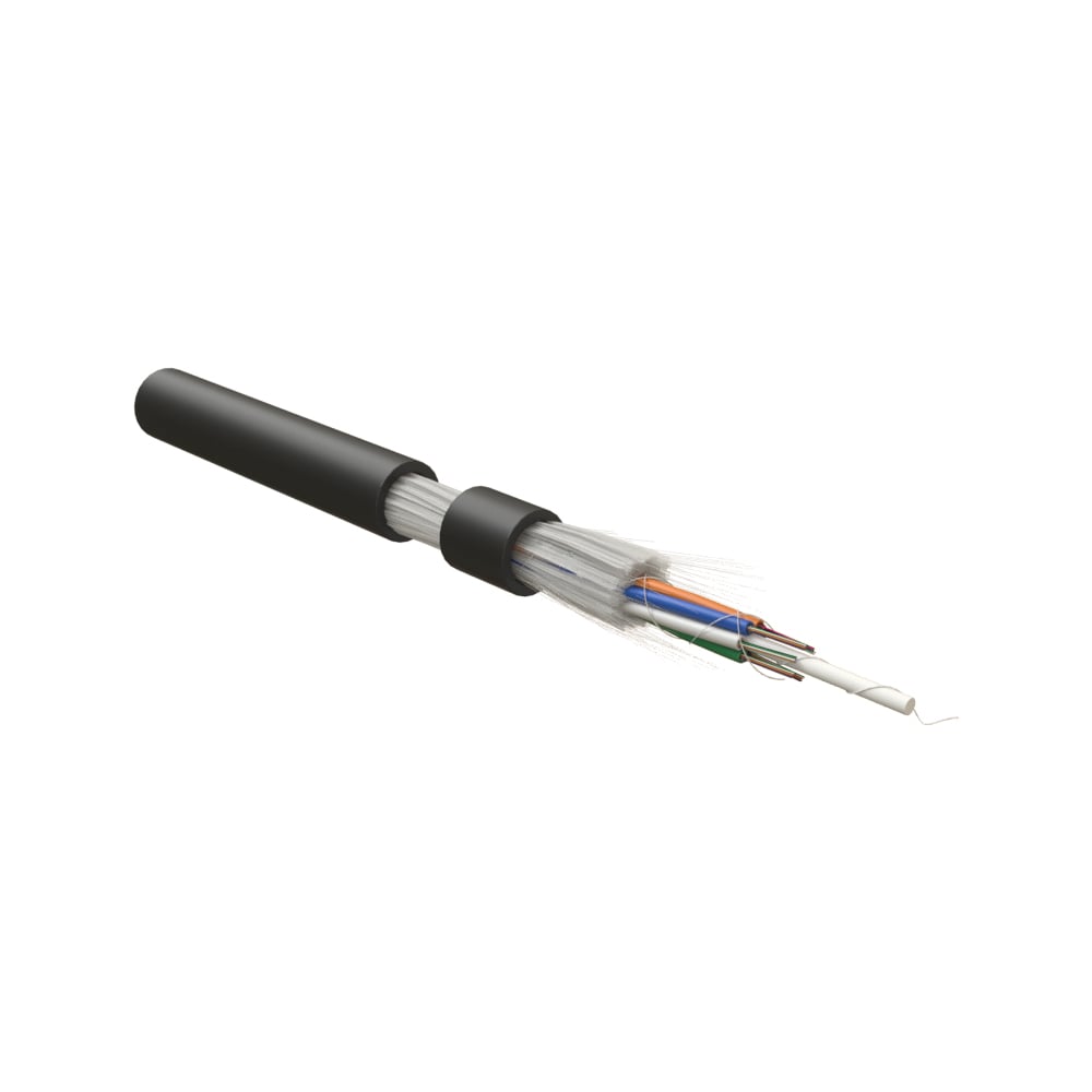 Волоконно-оптический кабель Hyperline FO-PDM-OUT-62-4-PE-BK 62.5/125 ...