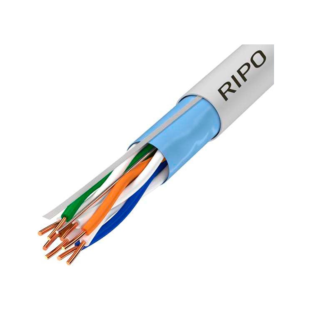 Витая пара Ripo ftp 4 cat 5e 24 awg cu 305 м 001-122015/ 010405 ...