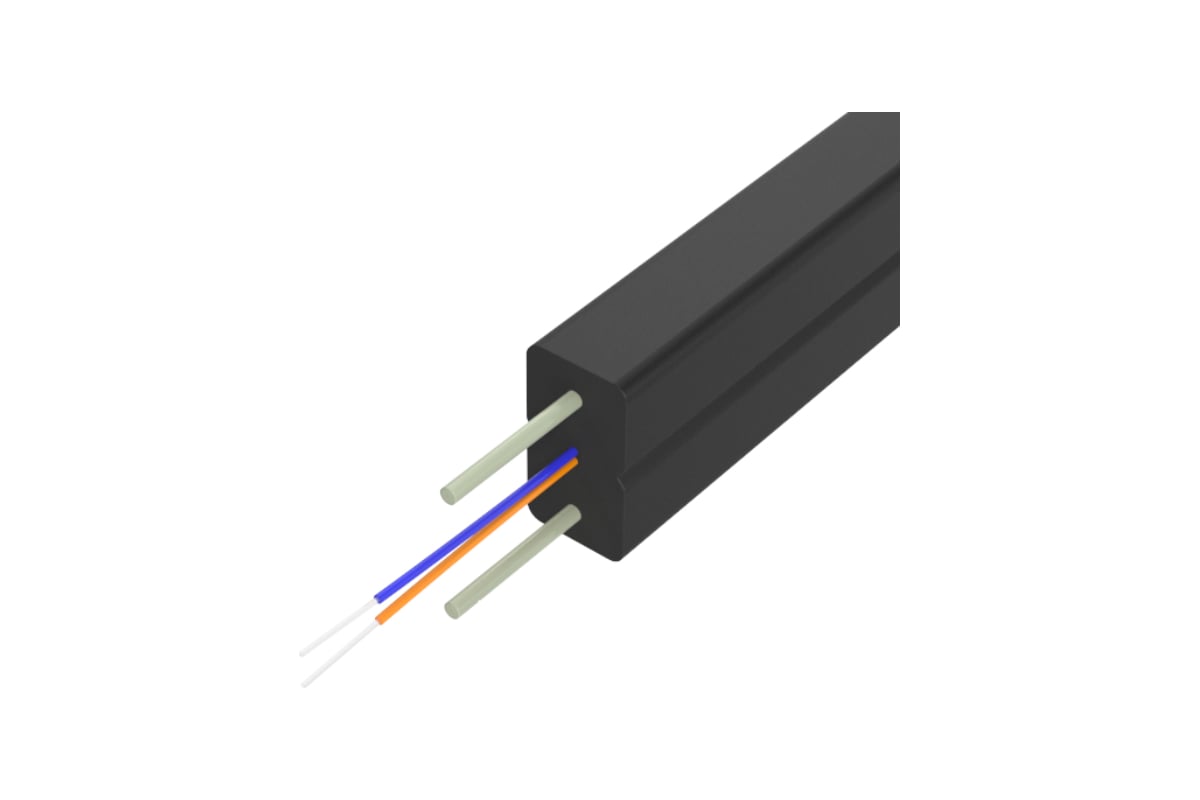 Кабель волоконно-оптический SUPRLAN 2 волокна ВО FTTH-2FRP-2-G.657.A1 ...