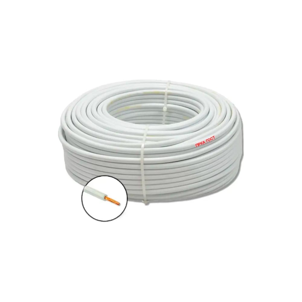 Термостойкий провод ПРОВОДНИК прка 1x6 мм2, 50м OZ443783L50 - выгодная ...