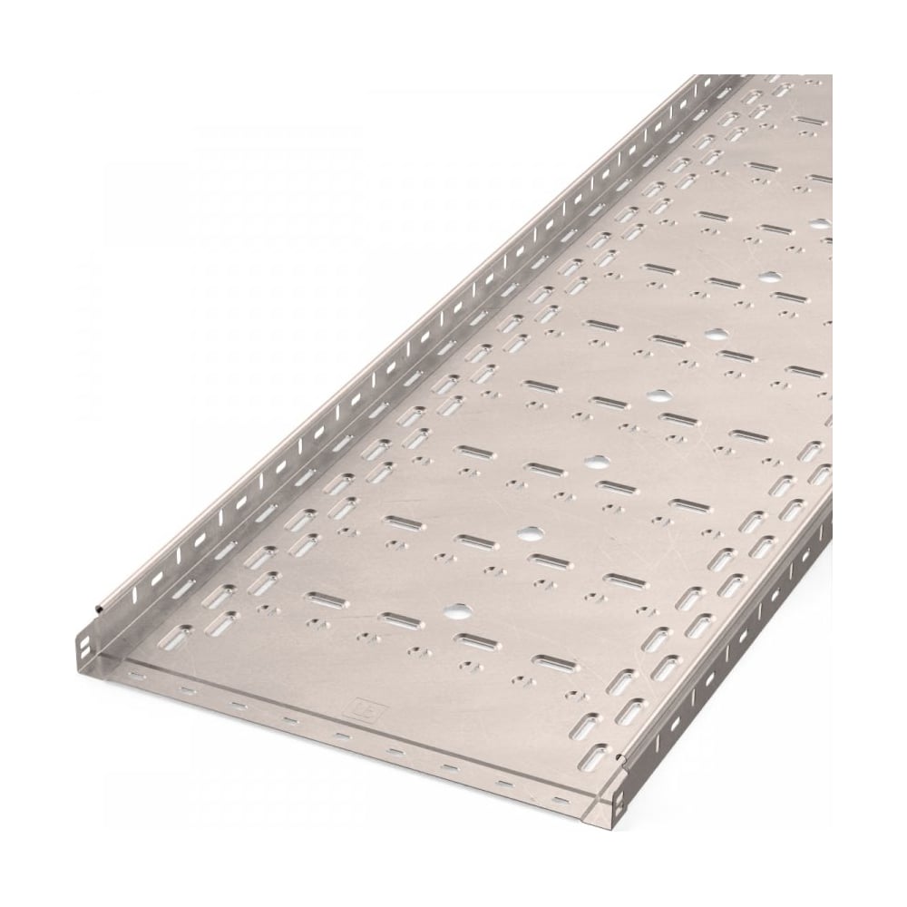 Лоток перфорированный Промрукав Стандарт INOX (AISI 409) 500x50x3000 (1,0 мм) PR16.2426 ...