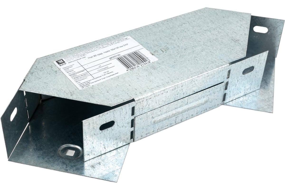 Горизонтальный угол EKF, 90 градусов 50х100 мм g9050100 - выгодная цена ...