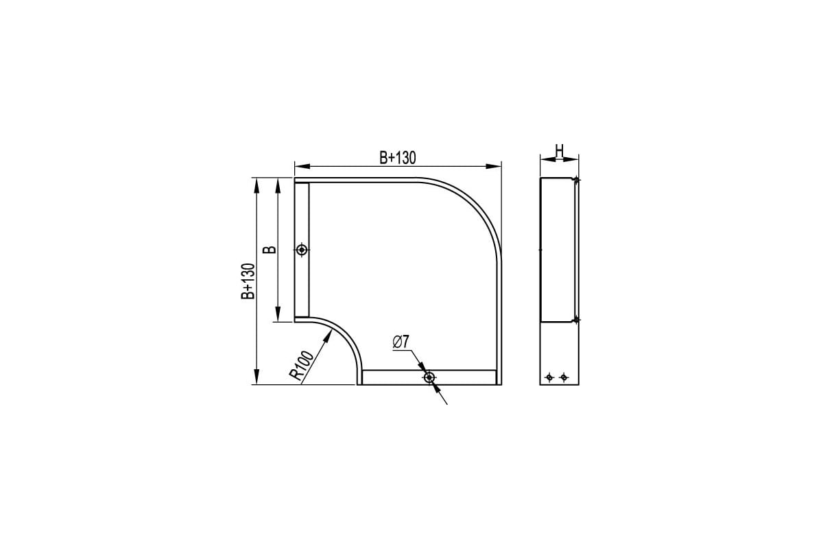 Горизонтальный угол DKC CPO 90, 300x50 36005K - выгодная цена, отзывы ...