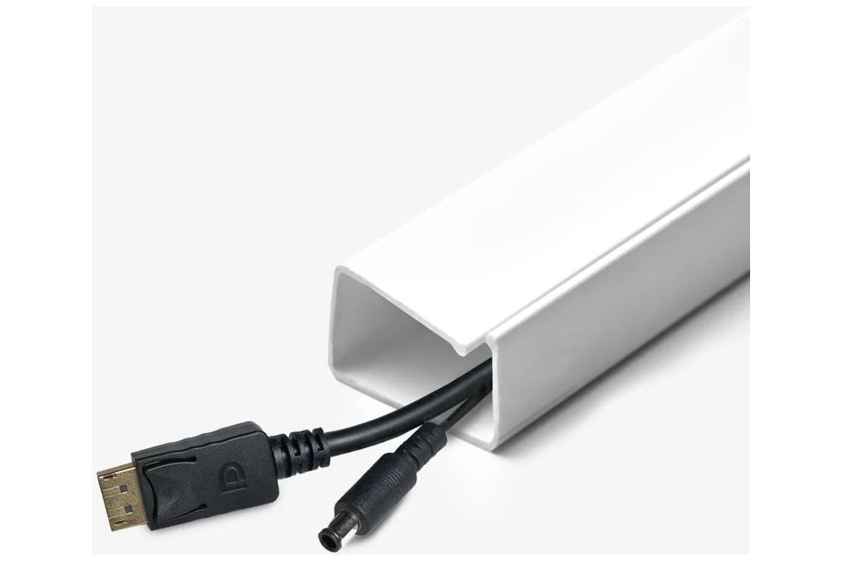 Кабель канал для проводов Уфакор белый 60x40x2000 СT6040WHT-2000 ...