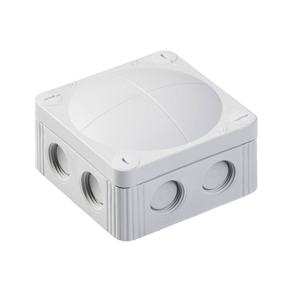 Распаечная коробка Wiska серая, IP66/67,95х95х60 407/5/LG - выгодная ...