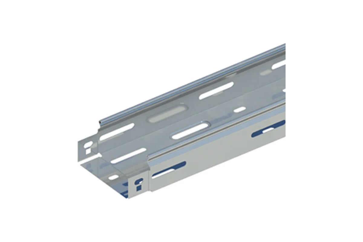 Лоток перфорированный ООО "СТАЛЬНЫЕ СИСТЕМЫ" LSP 400x50 (1,5мм), L=2500 ...