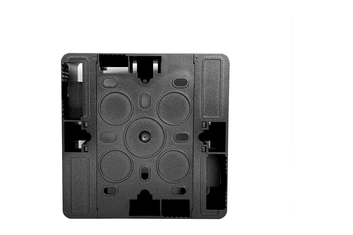 Коробка накладная SPL квадратная на 1 пост, 86x86 (антрацит) 201321 ...